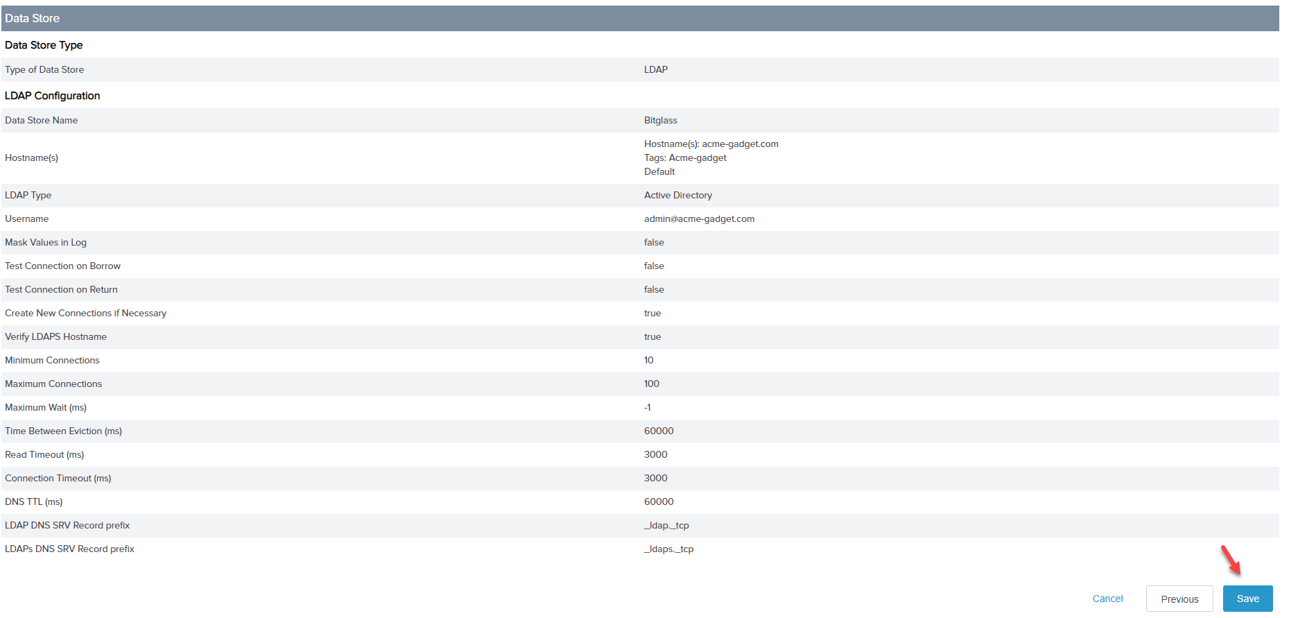 Setting up PingFed for ACS Proxy configuration